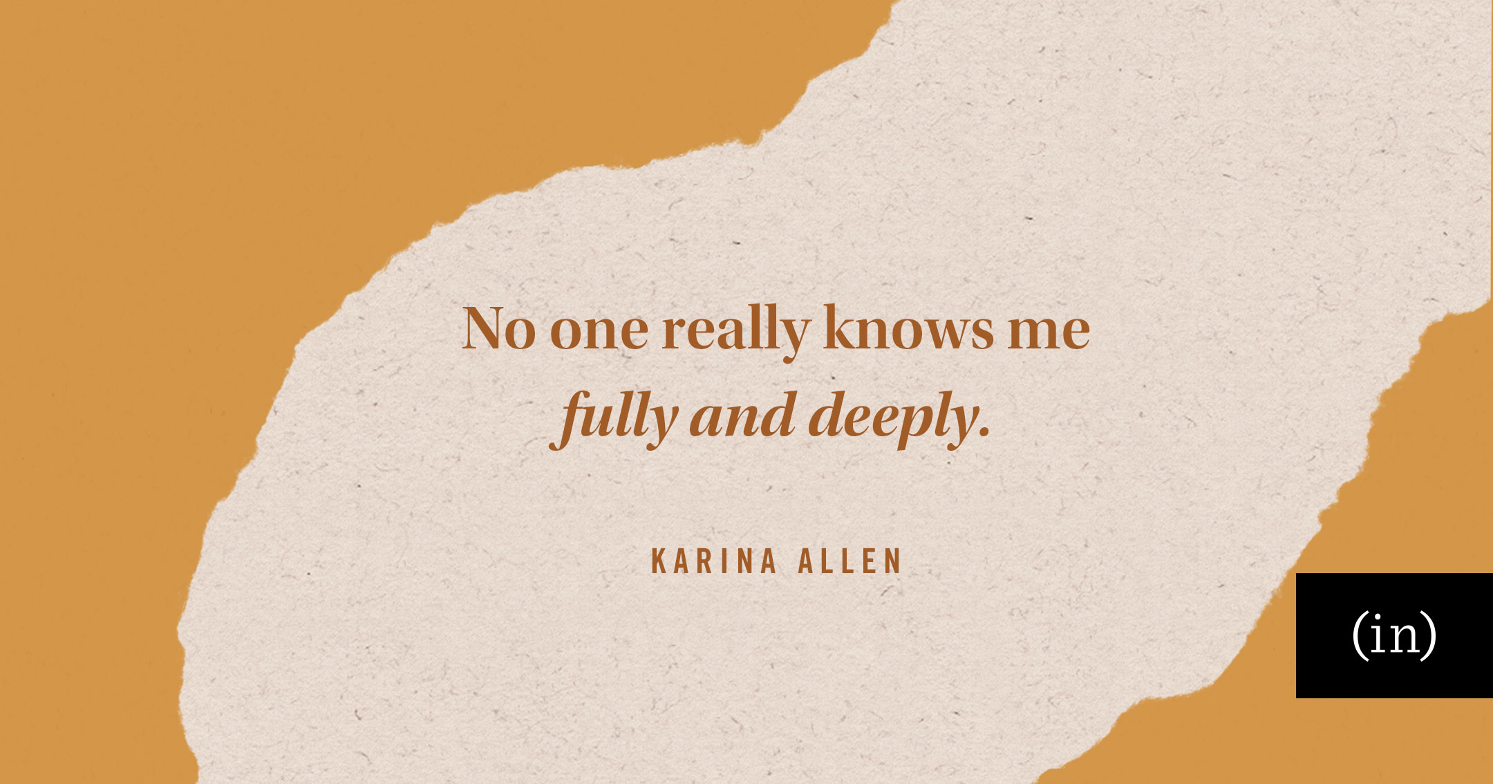 The Struggle and Gift of Vulnerability – (in)courage